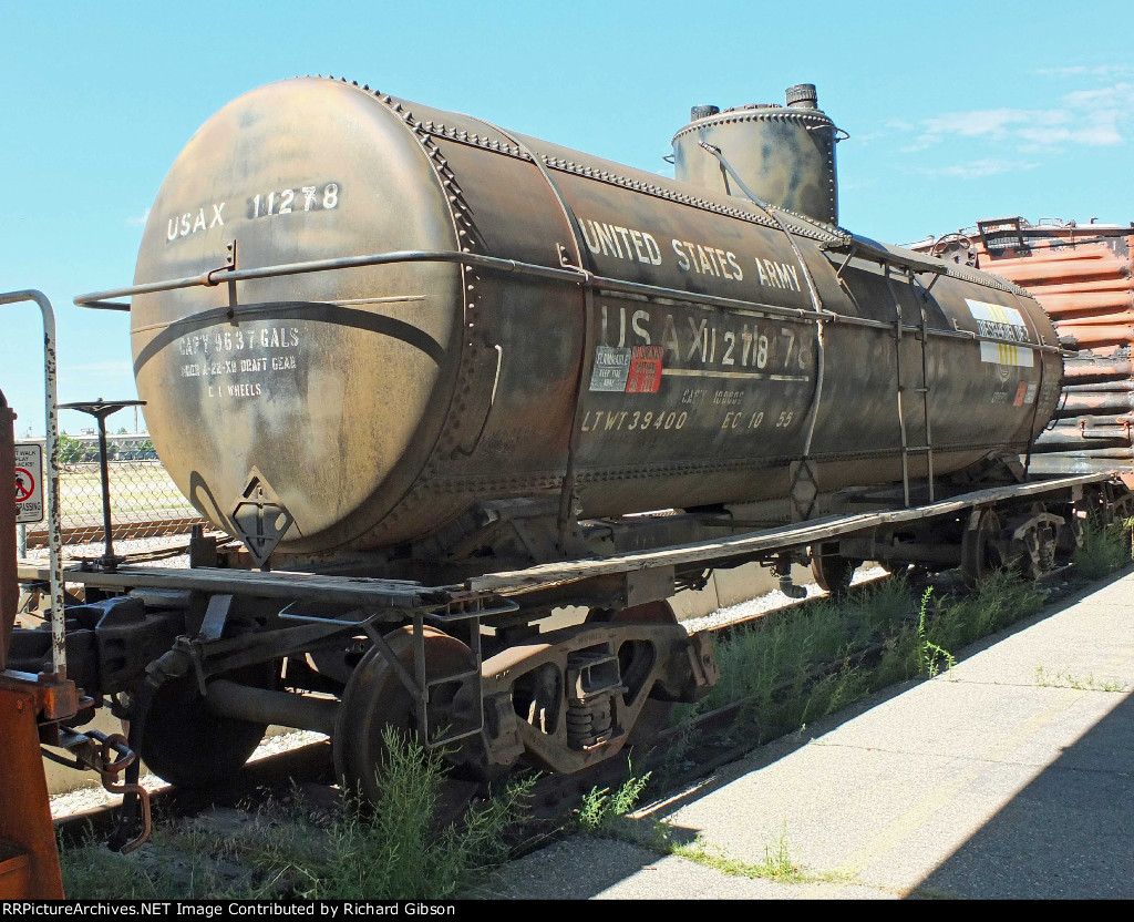 US Army USAX 11278 Tank Car